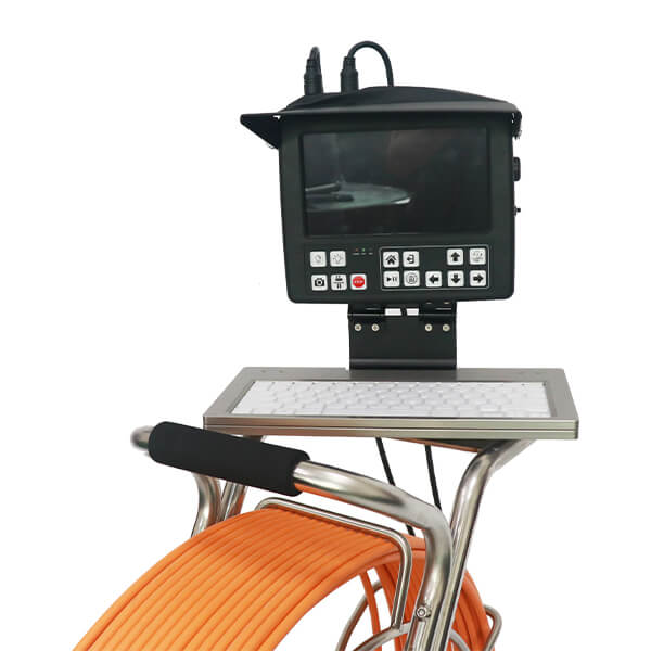120m Underwater Sewer Drainage Pipe Cctv Inspection Camera System With ...