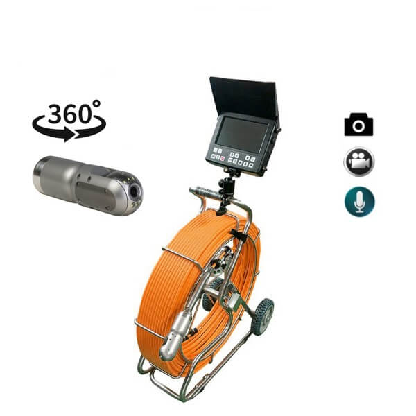 150m Pipe Inspection Camera System Heavy-Duty Industrial Pipeline ...